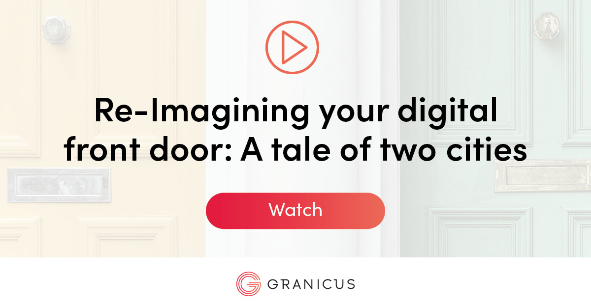 Webinar | Re-Imagining Your Digital Front Door | Granicus