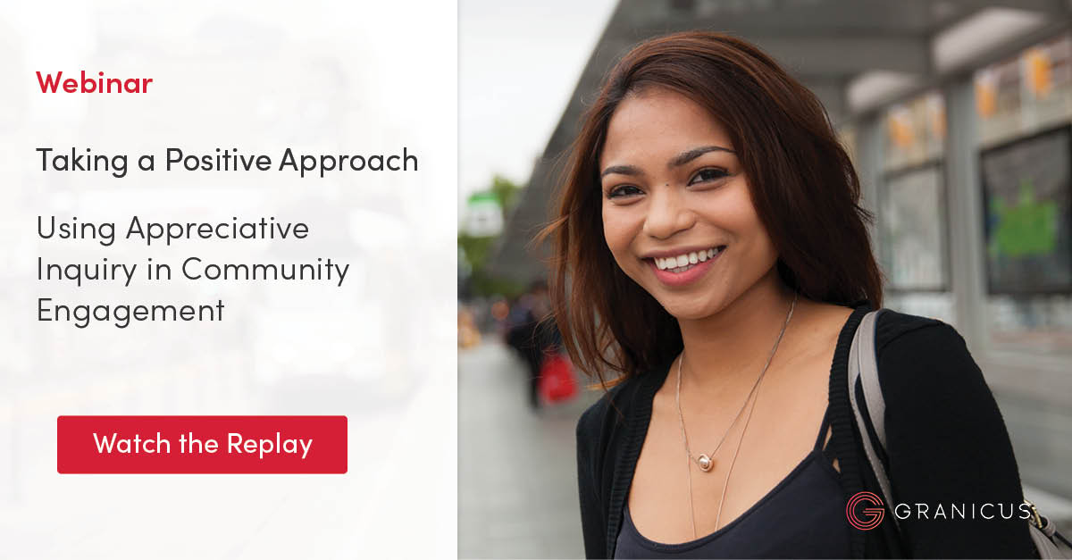 Using Appreciative Inquiry in Community Engagement | Webinar